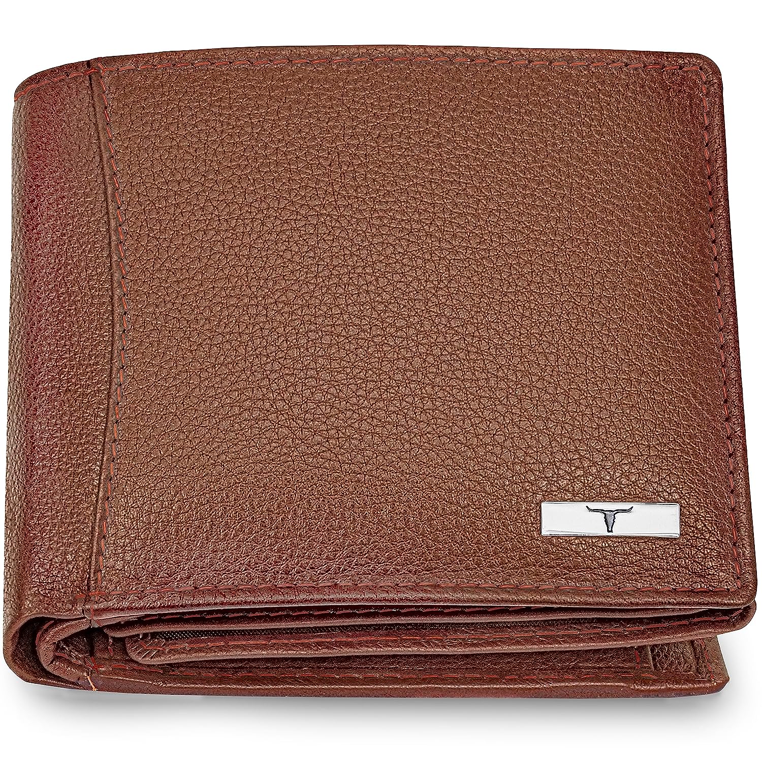 URBAN FOREST Light Brown Leather Wallet for Men - Purbeli Bazar